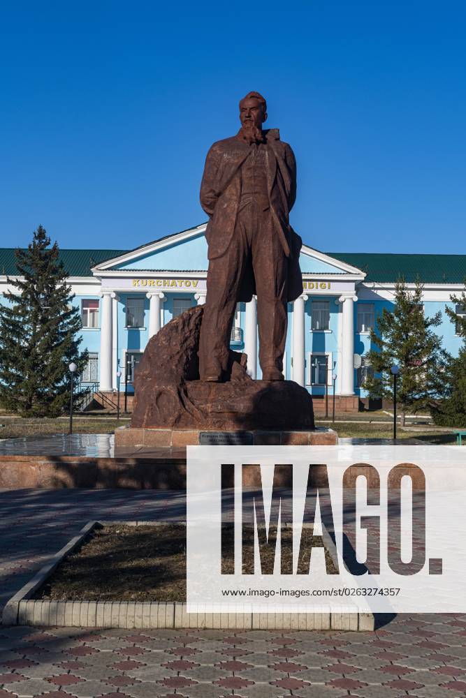 Igor Kurtschatow Monument, Kurchatov, former Headquarters of ...