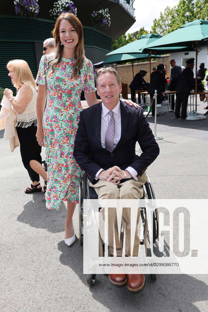 . 13 07 2023. London, United Kingdom. Frank Gardner and partner ...