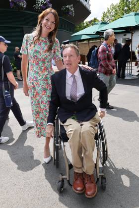 . 13 07 2023. London, United Kingdom. Frank Gardner and partner ...
