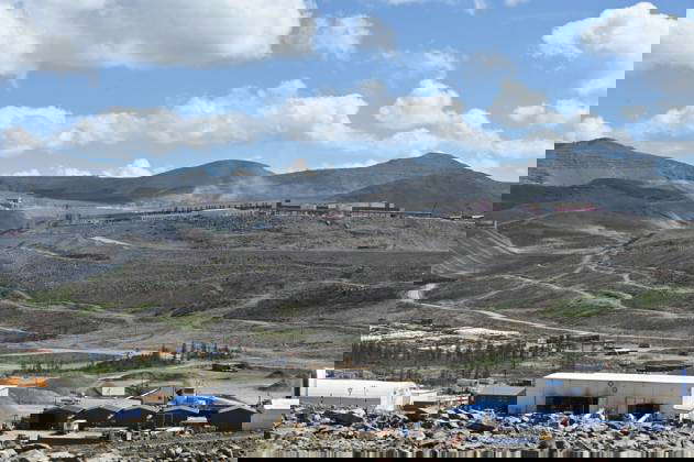 RUSSIA, TRANSBAIKAL REGION - : A view shows the premises of the Udokan ...