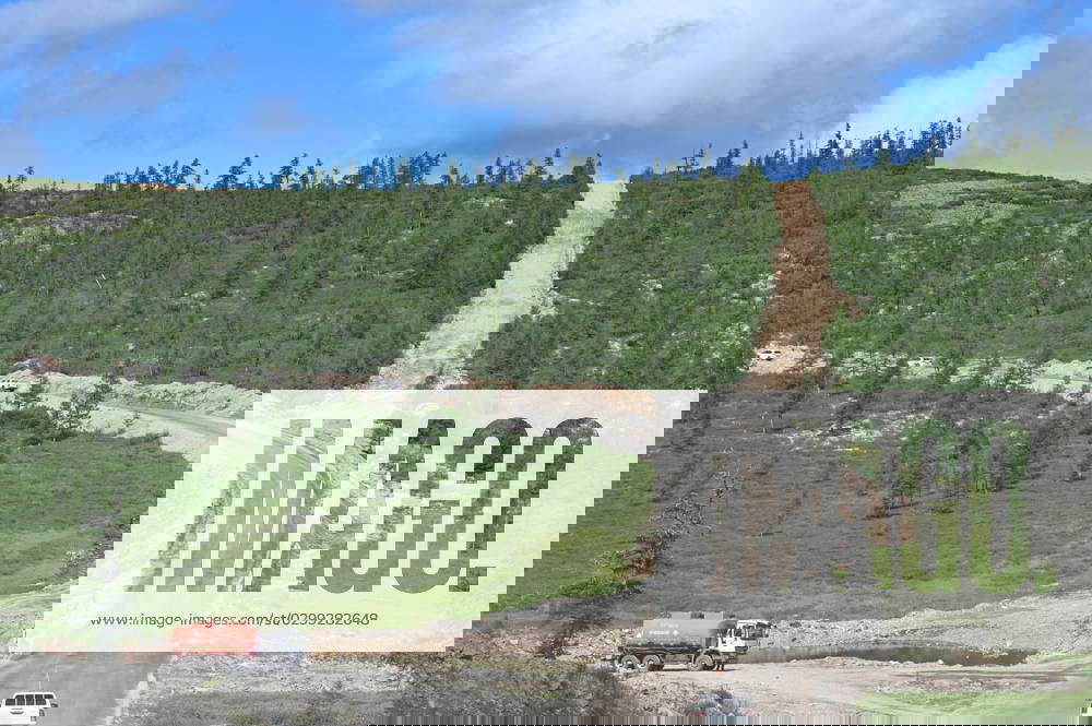 RUSSIA, TRANSBAIKAL REGION - JULY 15, 2023: A view shows the premises ...