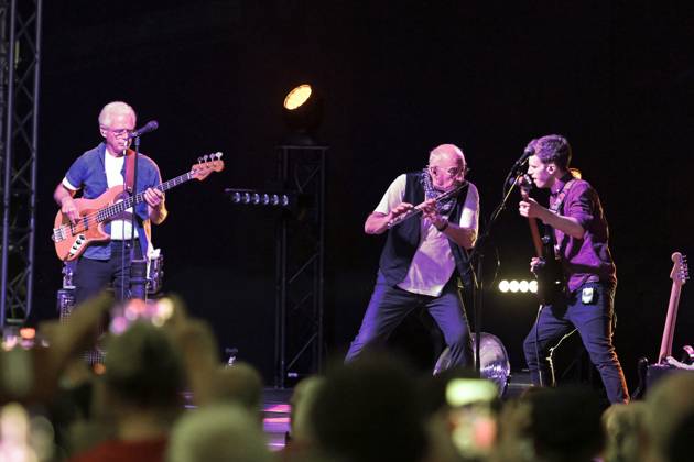 David Goodier, Ian Anderson and Joe Parrish by Ian Anderson Jethro Tull ...