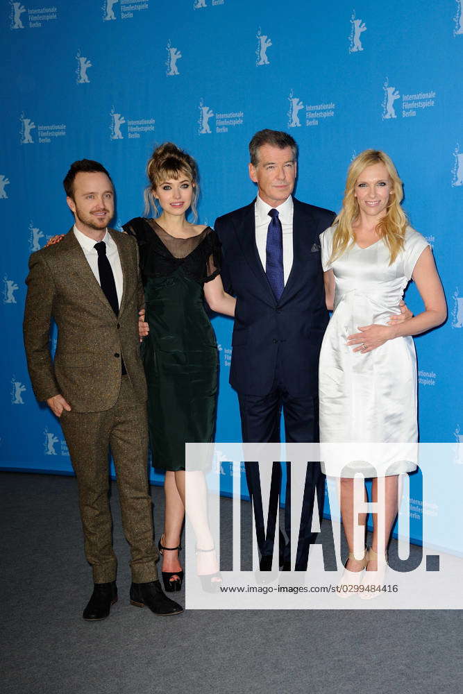 64th Berlinale - Long Way Down Photocall Aaron Paul, Imogen Poots ...