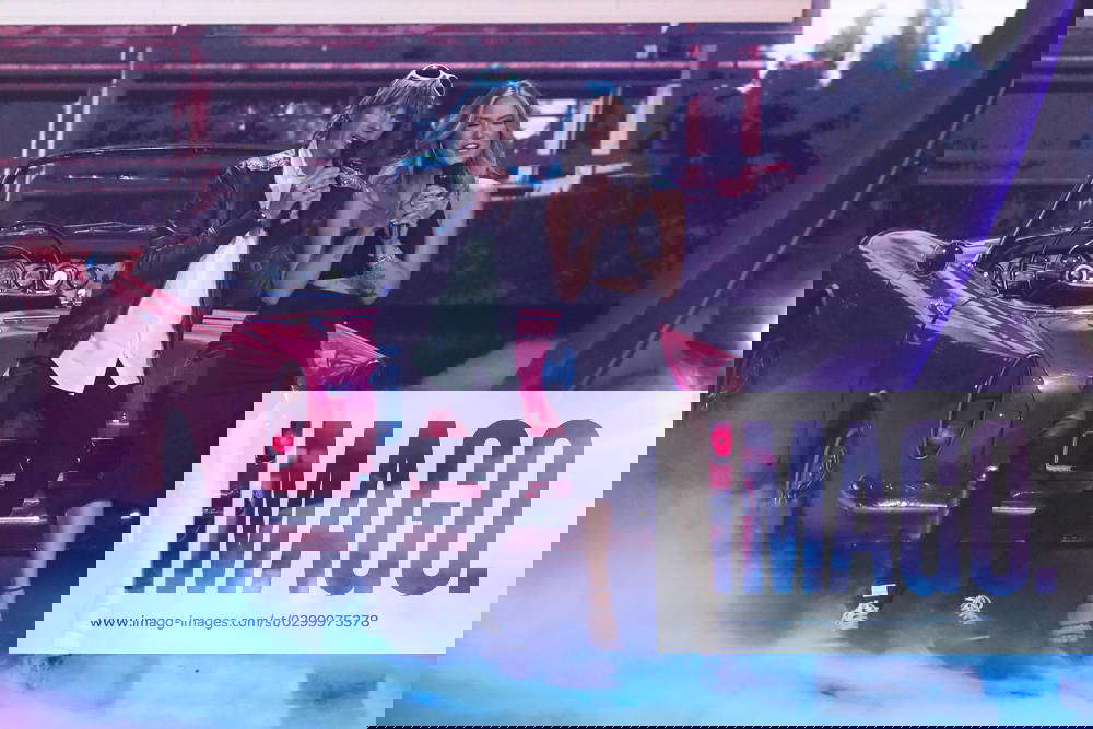 Duet singer Mickie Krause with singer Sonia Liebing ZDF Live Show The ...