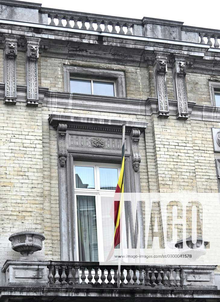 Facades of the Belgian Federal Parliament & the Belgian Senate BRUSSELS ...