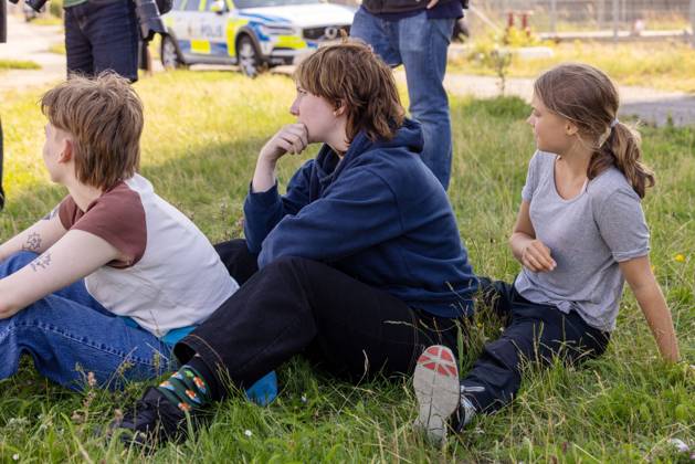 MALMÖ 20230724 Climate activist Greta Thunberg takes part in a new ...