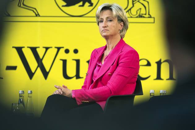 Dr Nicole Hoffmeister Kraut CDU, Minister of Economic Affairs BW Kick ...