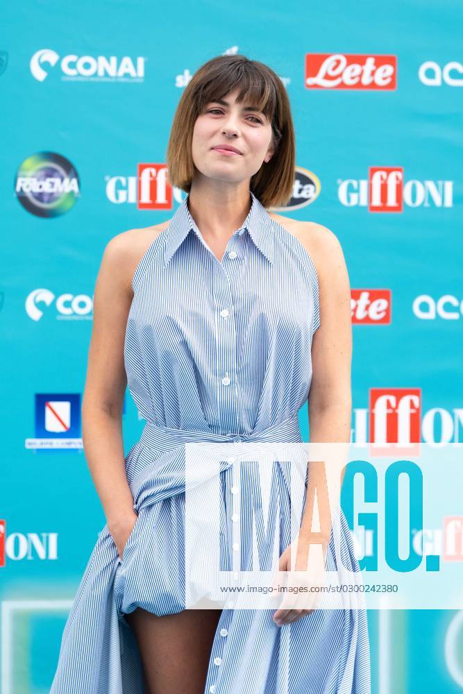 July 26, 2023, Giffoni Valle Piana, Salerno, Italy: Italian actress ...