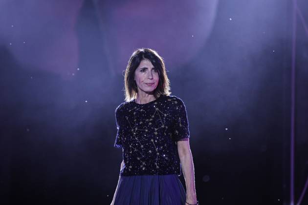 Blu Live Outdoor tour by Giorgia at Anima festival in Cevere during ...