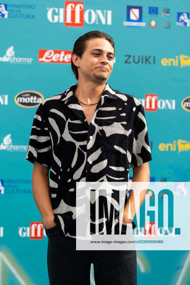 July 29, 2023, Giffoni Valle Piana, Salerno, Italy: Italian actor Enea ...