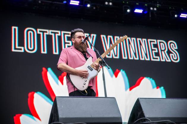 Lottery Winners on stage at Kendal Calling Festival 2023_Penrith_UK_29 ...