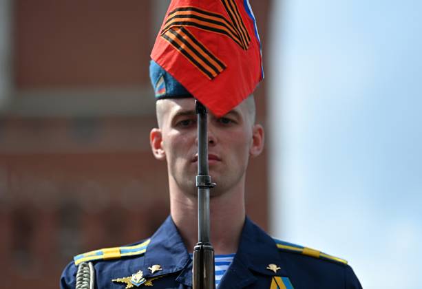 Russia Airborne Forces Day 8489973 02.08.2023 A cadet of the Ryazan ...