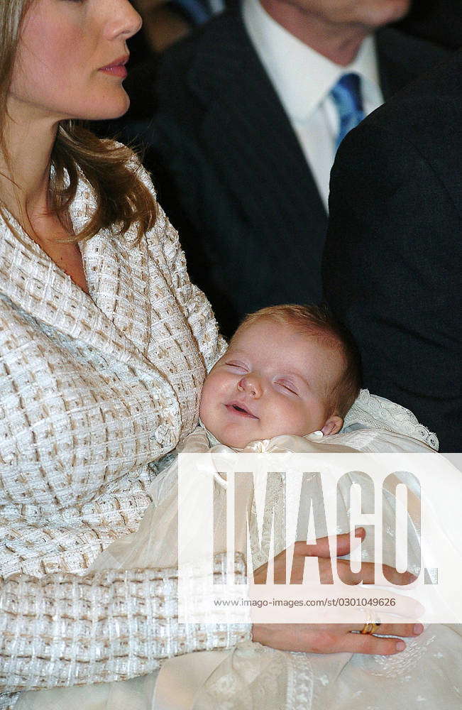 Baptism of Prince Felipe of Asturias and Princess Letizia s daughter ...