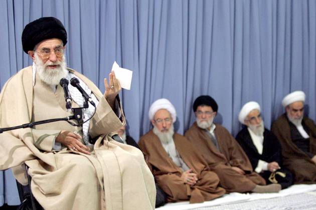 Ayatollah Seyyed Ali Khamenei in Iran Supreme leader of the Islamic ...