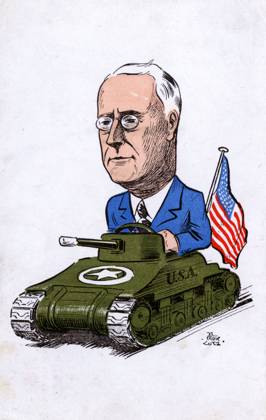 The Statue of Liberty and Bedloes Island - Aerial view WW2 - Franklin ...