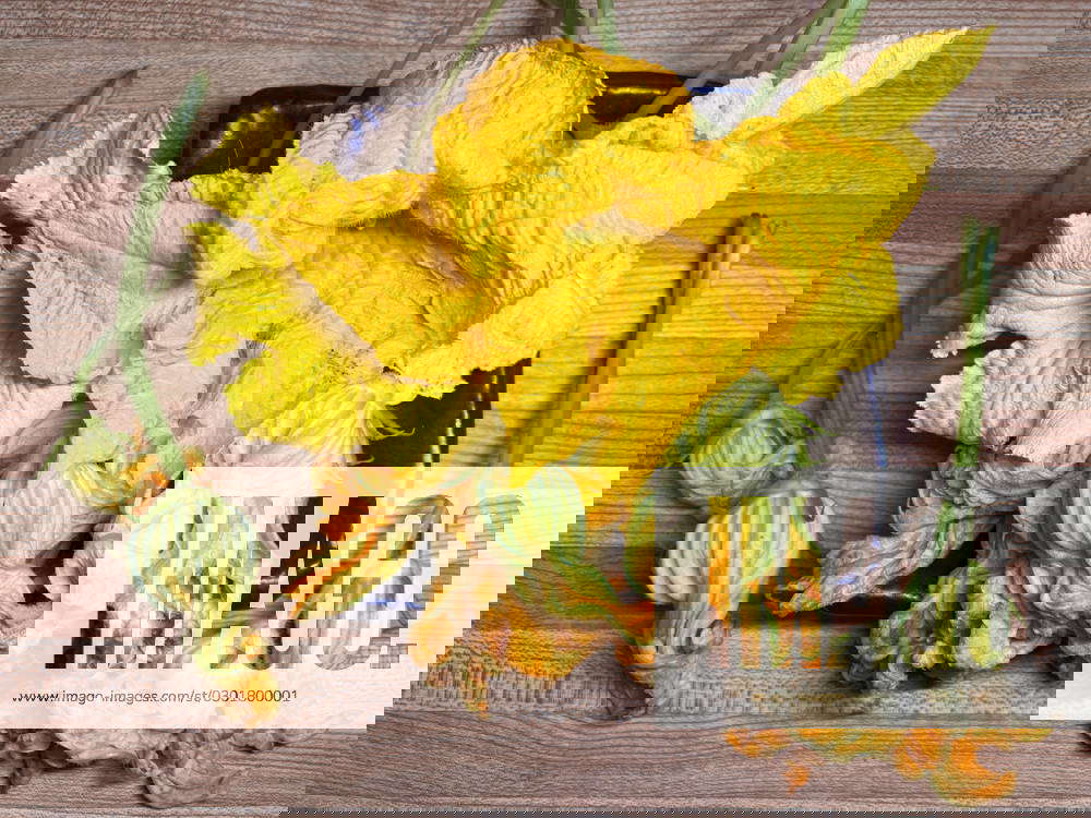 Squash Flower Thoran Fresh squash flowers to be used as an ingredient ...