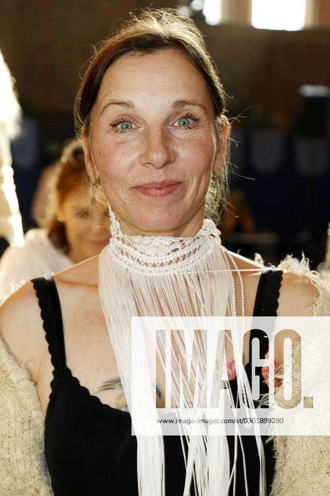 Meret Becker at the exhibition opening Beyond Fame Die Kunst Der Stars ...