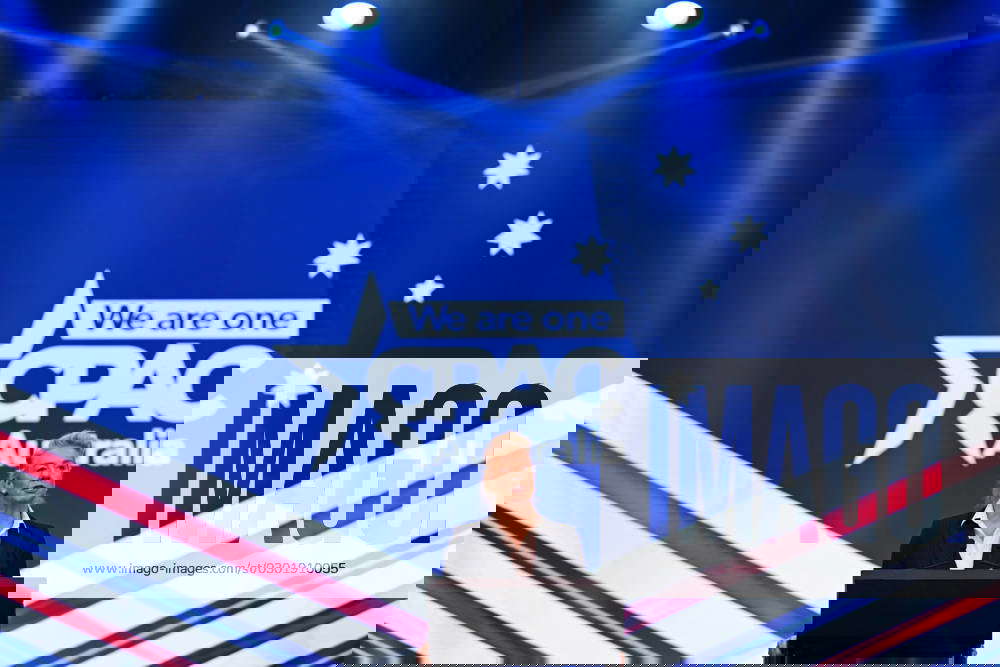 WE ARE ONE CPAC 2023 SYDNEY, Senator Bridget McKenzie speaking during ...