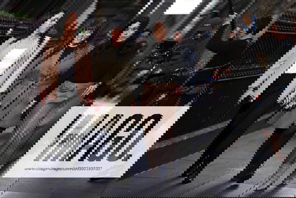 MALKA LEIFER COURT, (L-R) Elly Sapper, Dassi Erlich and Nicole Meyer ...