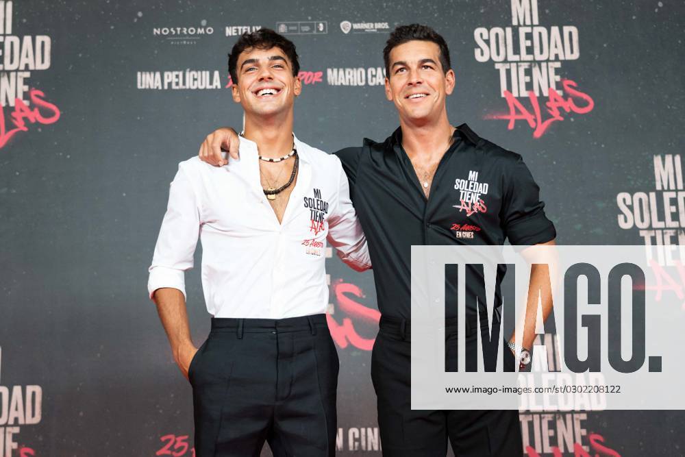 Mi Soledad Tiene Alas New Film Photocall Madrid Mario Casas And Oscar