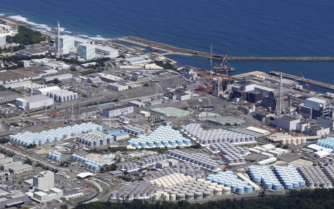 Japan begins releasing treated Fukushima water into sea Photo taken on Aug. 24, 2023, from Namie in