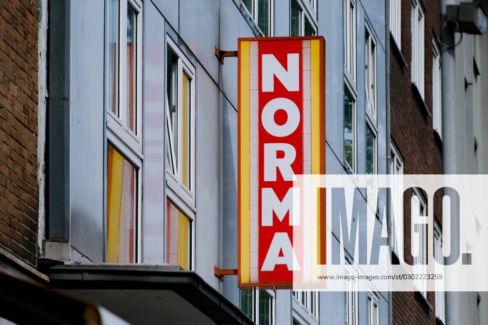 Dusseldorf 24 08 2023 Norma food discount supermarket Dusseldorf North ...