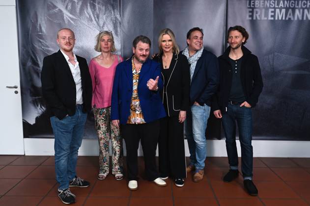 David Hürten, actor, Jutta Doberstein, book director, Lutz Heineking jr ...