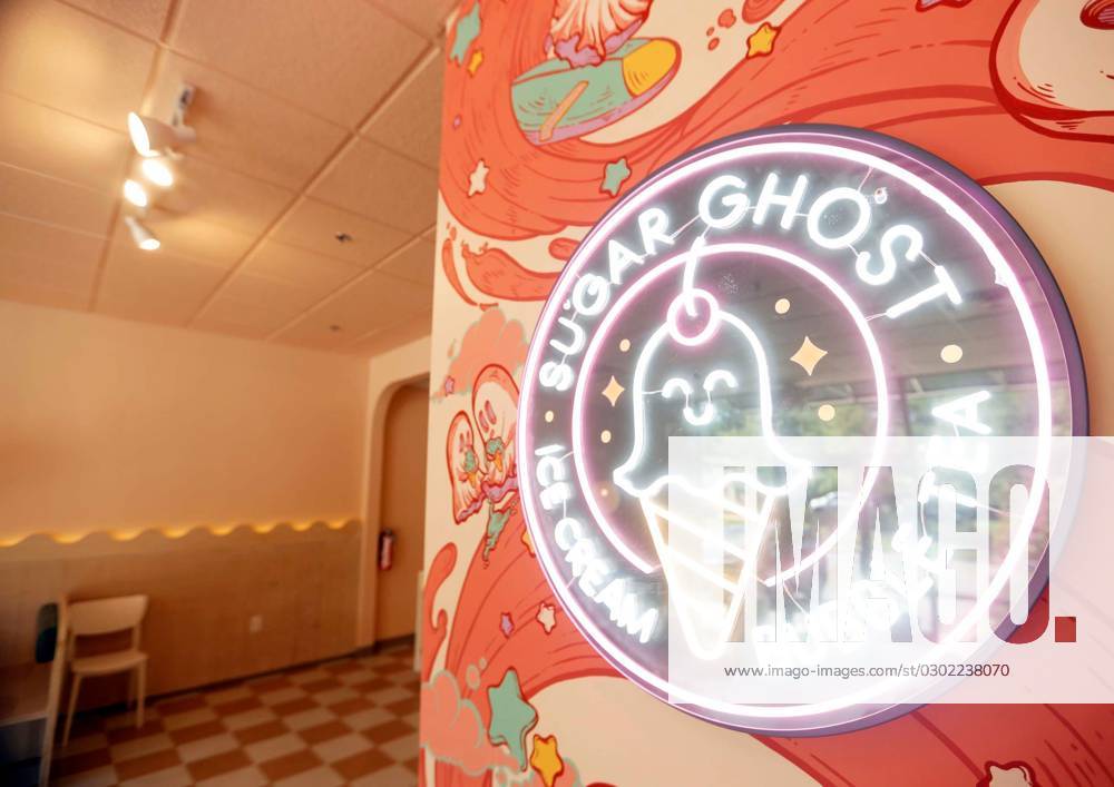 Syndication: The Commercial Appeal A neon logo sign for Sugar Ghost Ice ...