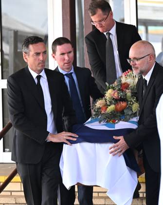 MICHAEL AHERN STATE FUNERAL, John Ahern, son of Mike Ahern and ...