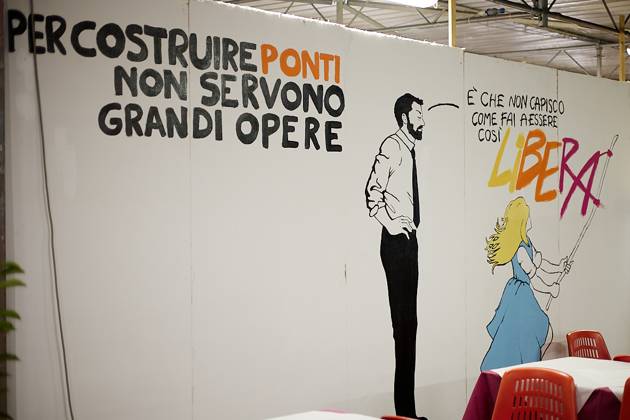 Inauguration of the 50th Unity Day in Bologna. Last year at the north park which from 2024 will be