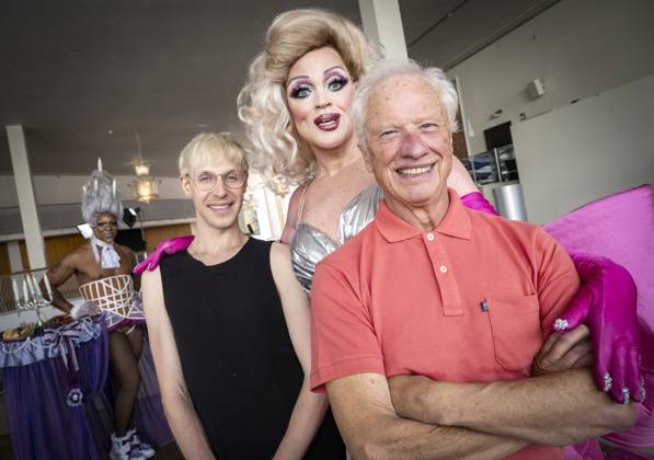 MALMÖ 2023 08 24 Oscar Pierrou Linden, who plays Jamie in the musical ...