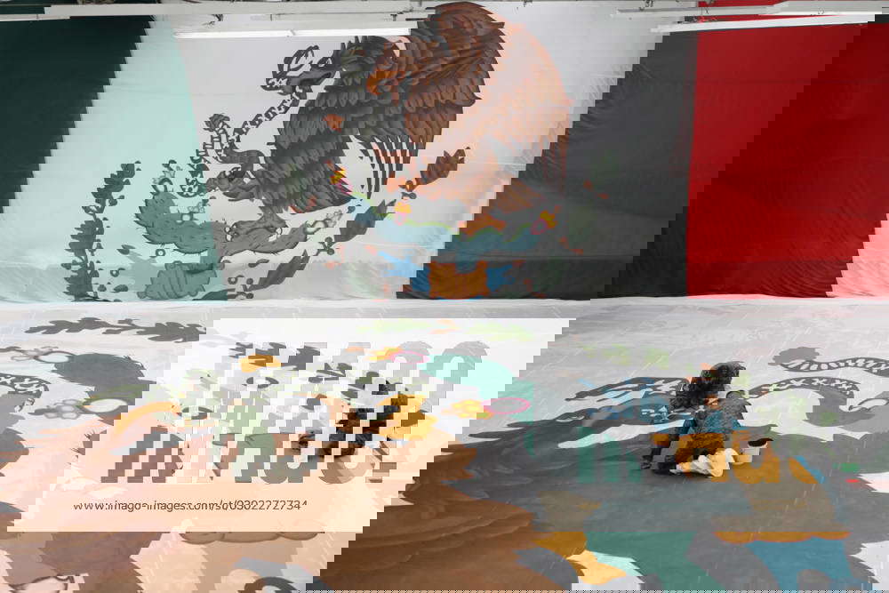 Making Flags For The 213th Anniversary Of The Beginning Of The ...