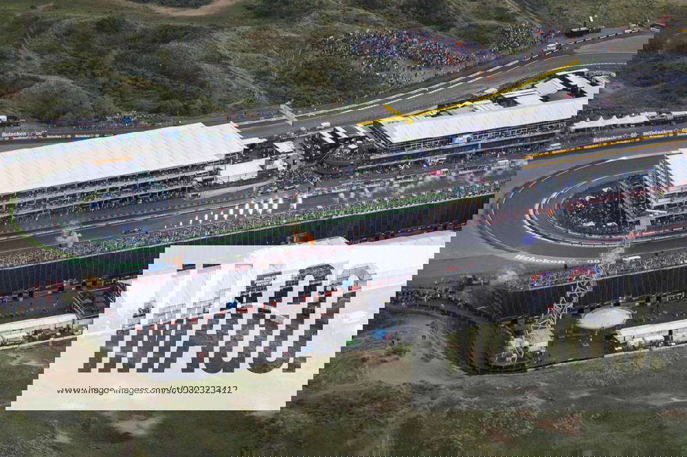 Aerial view of Max Verstappen (Red Bull Racing) winning the F1 Grand ...