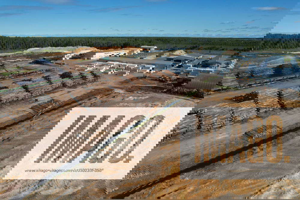 RUSSIA, VOLOGDA REGION - : A view shows a log yard at LDK No 2, a ...