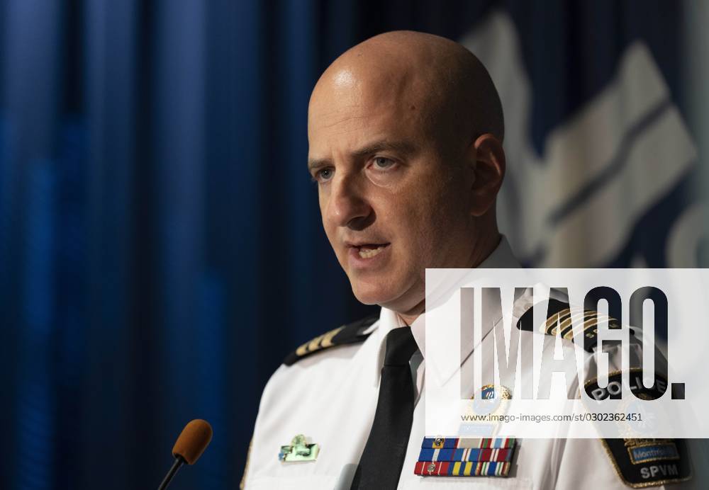 August 28, 2023, MONTREAL, PQ, Canada: Montreal police Insp. David ...
