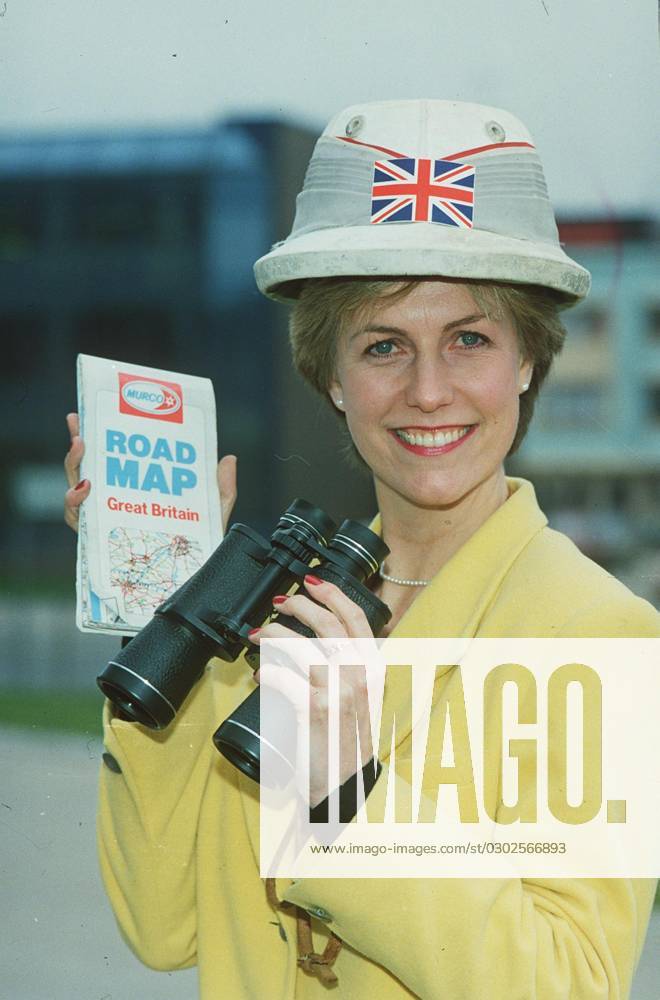 Jill Dando British Tv Presenter Co Presenter Of The New Bbc Tv Series Safari Uk Compulsory Credit