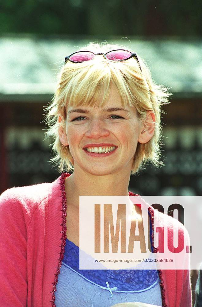 ZOE BALL British Radio and TV Presenter Launching the Abbey National s ...
