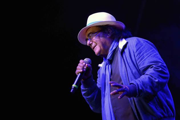 The singer Al Bano Carrisi during the concert at the 12th World Chili ...
