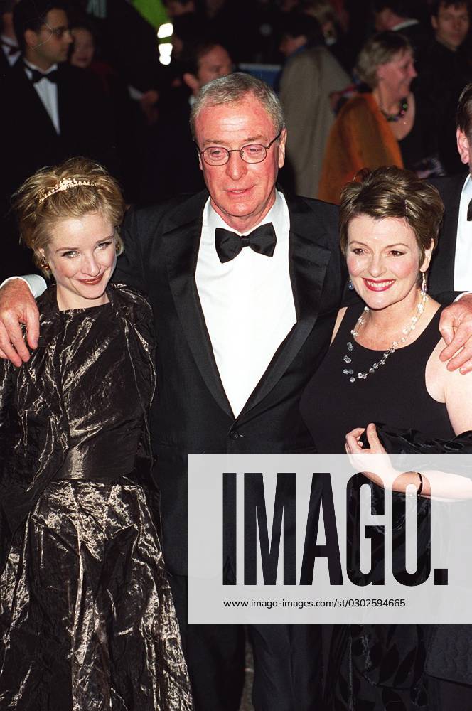 MICHAEL CAINE British Actor With Left: JANE HORROCKS and Right: BRENDA ...