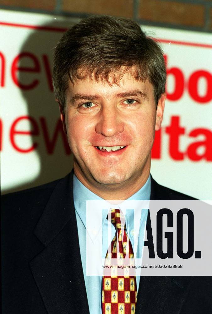 DEREK TWIGG MP Labour MP for Halton Attending the 1997 Labour Party ...