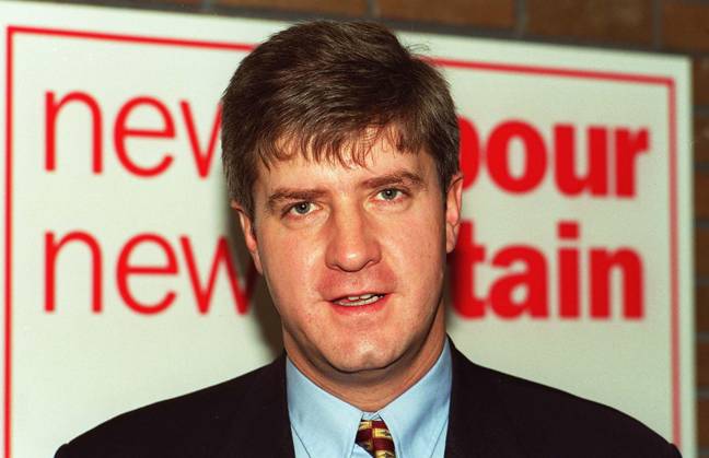 DEREK TWIGG MP Labour MP for Halton Attending the 1997 Labour Party ...