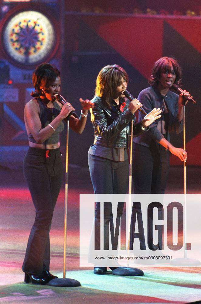 ETERNAL British Pop Group Left to Right:- ELLY: ESTHER: VERNIE (Seen ...