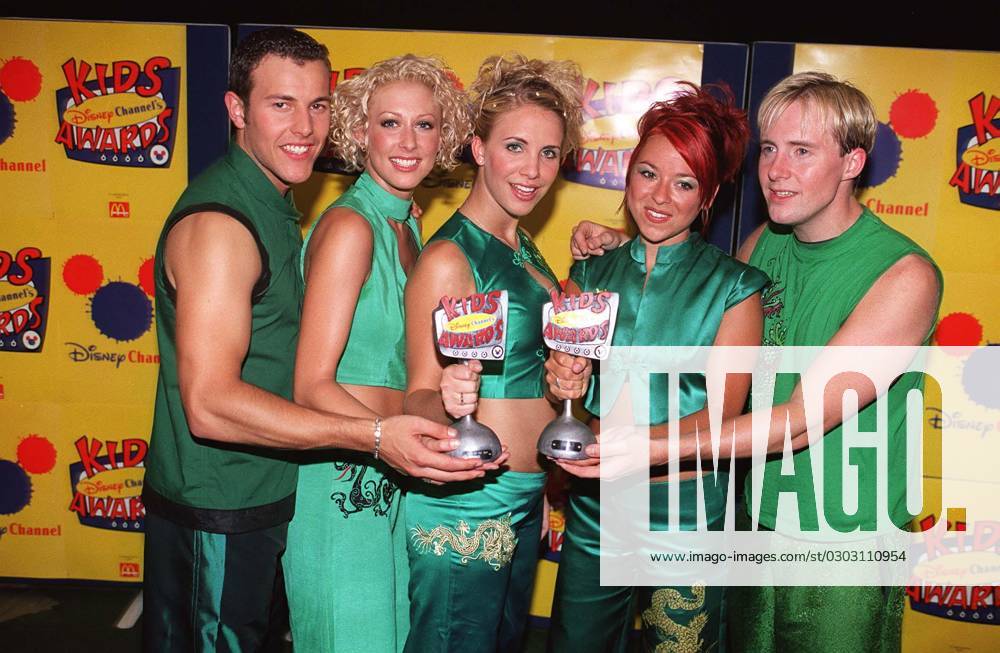 STEPS British Pop Group (left to right):- LEE: FAY: CLAIRE: LISA: H ...