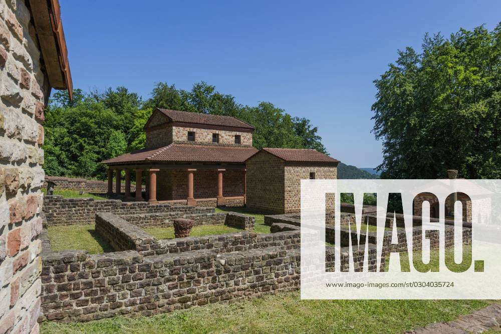 Roman Temple district Tawern, Temple, Romans, Rhineland Palatinate ...