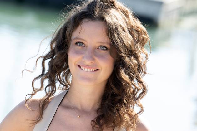 25th TV Fiction Festival - A la Joie Photocall - Day Three Amel Charif ...