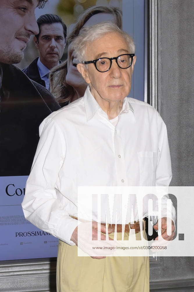 September 15, 2023, Rome, Italy: Woody Allen attends the photocall of ...