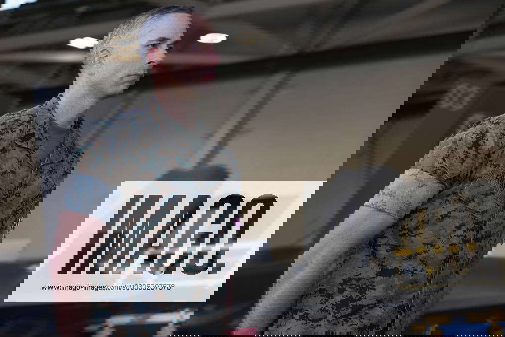 U.S. Marine Corps Master Sgt. Joshua Parson, maintenance chief, Marine ...