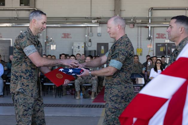 U.S. Marine Corps Master Sgt. Joshua Parson, maintenance chief, Marine ...