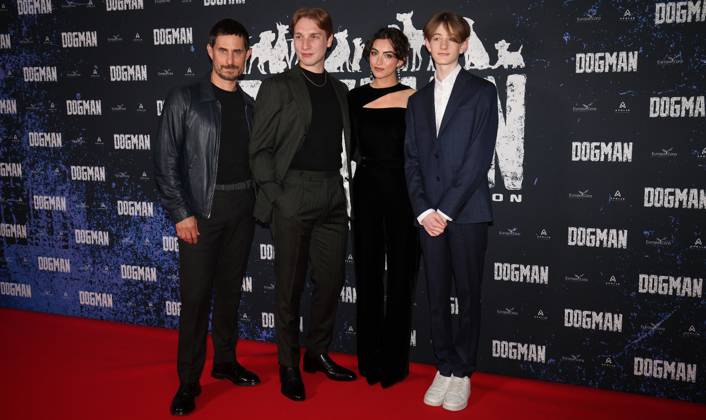 Premiere du Film DogMan en presence de Elsa Zylberstein au Normandie ...