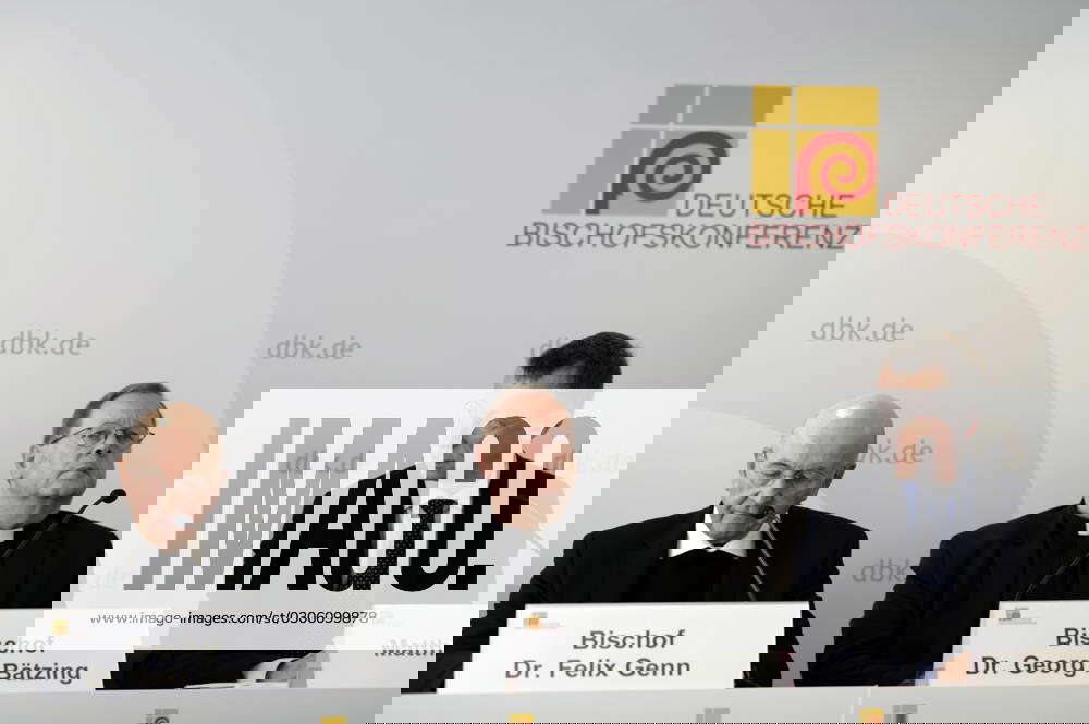 Felix Genn Bishop of Münster , Georg Bützing Chairman of the German ...